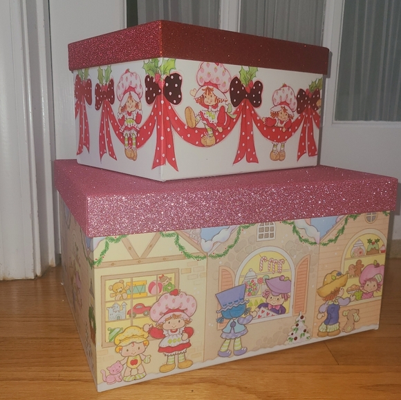 Strawberry Shortcake | Holiday | Strawberry Shortcake Storage Box ...